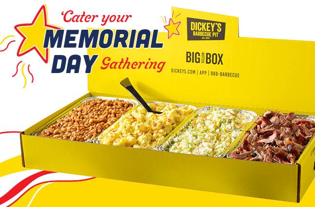 Dickey’s Barbecue Pit | Memorial Day $5 Off | BBQ Near Me